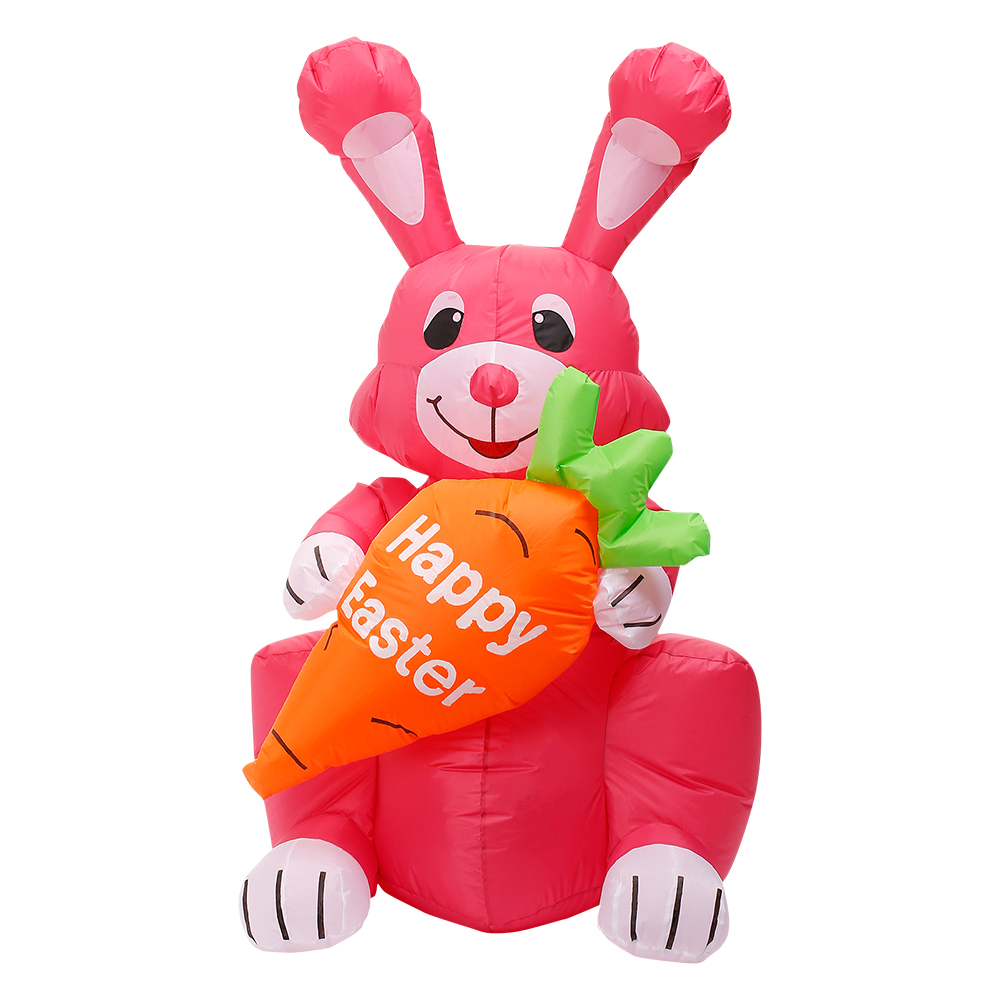 Easter Bunny Inflatable Blow Up Party Decor 1.2m